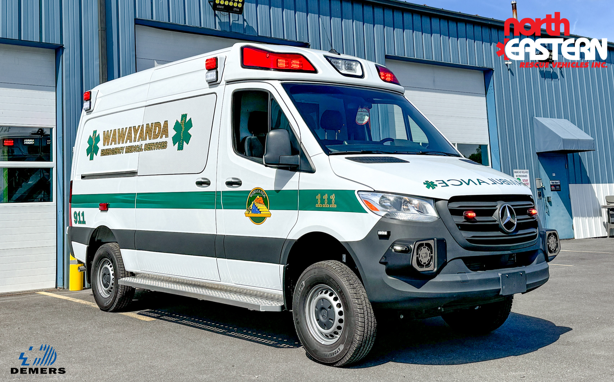 Wawayanda EMS Takes delivery of Demers Mercedes Sprinter Van – North ...